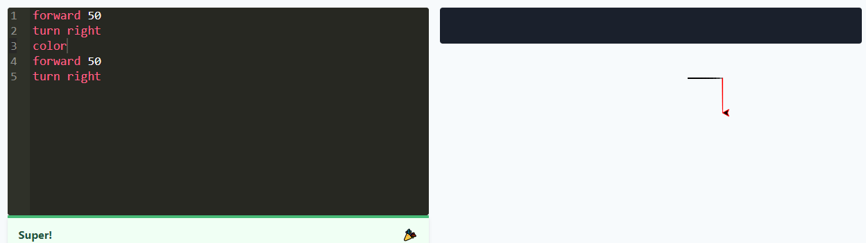 [Language idea] Adding Turtle colors · Issue #2460 · hedyorg/hedy · GitHub