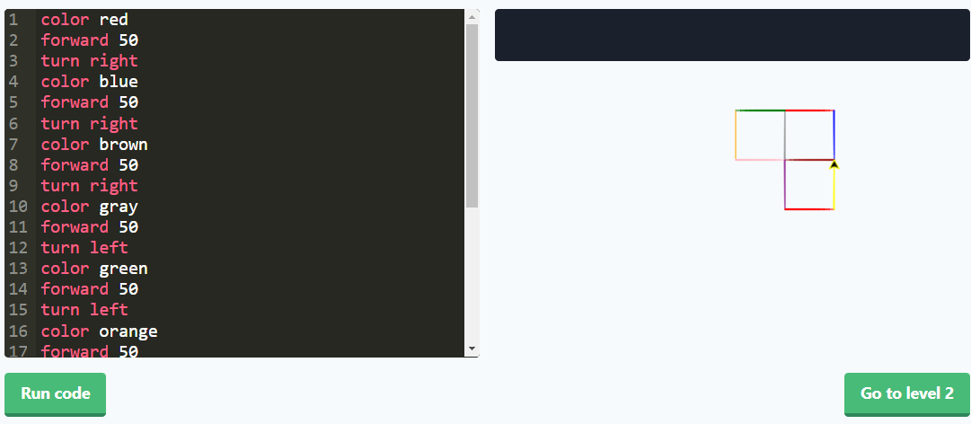 [Language idea] Adding Turtle colors · Issue #2460 · hedyorg/hedy · GitHub
