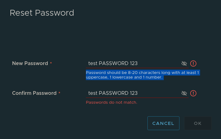 Password field doesn't accept passphrases (passwords with spaces ...