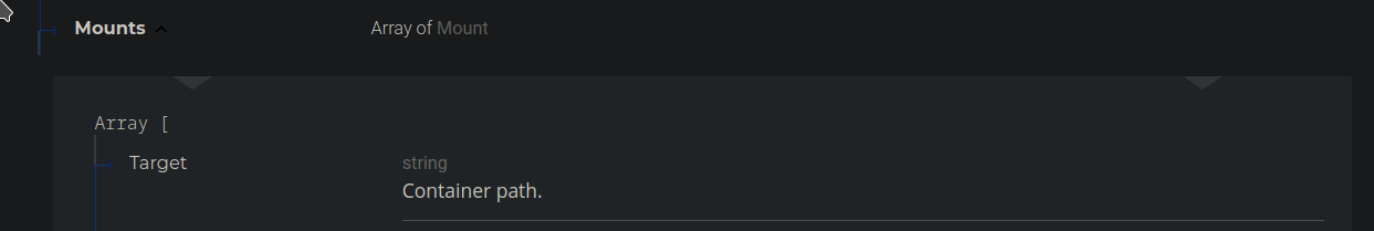 API `Mount` type mismatch Target vs Destination · Issue #1361 · docker ...