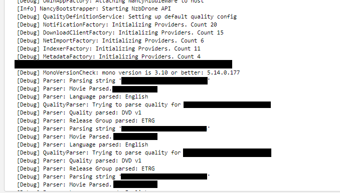 Insufficient Logging · Issue #3012 · Radarr/Radarr · GitHub