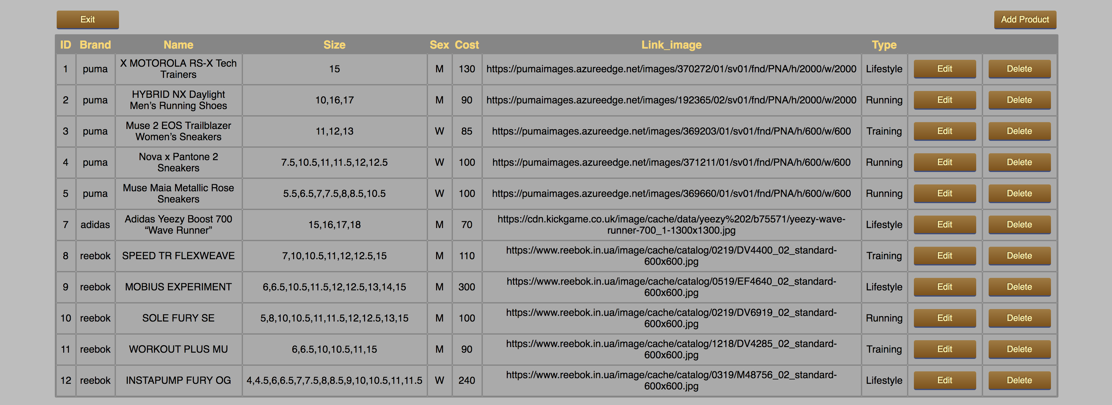 GitHub - An73/market: Online shoe store