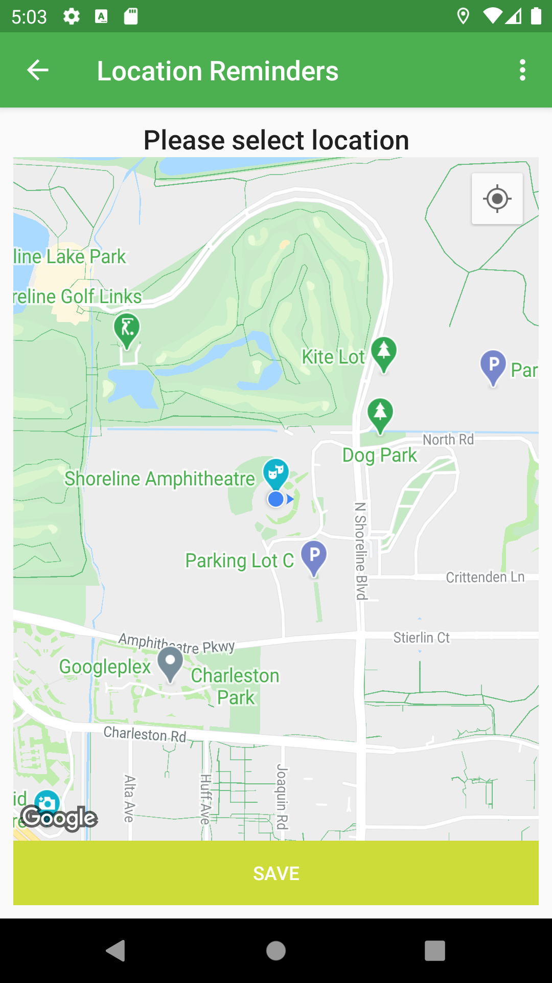 Github Mfrancetic Location Reminder App Location Reminder App For The Android Developer