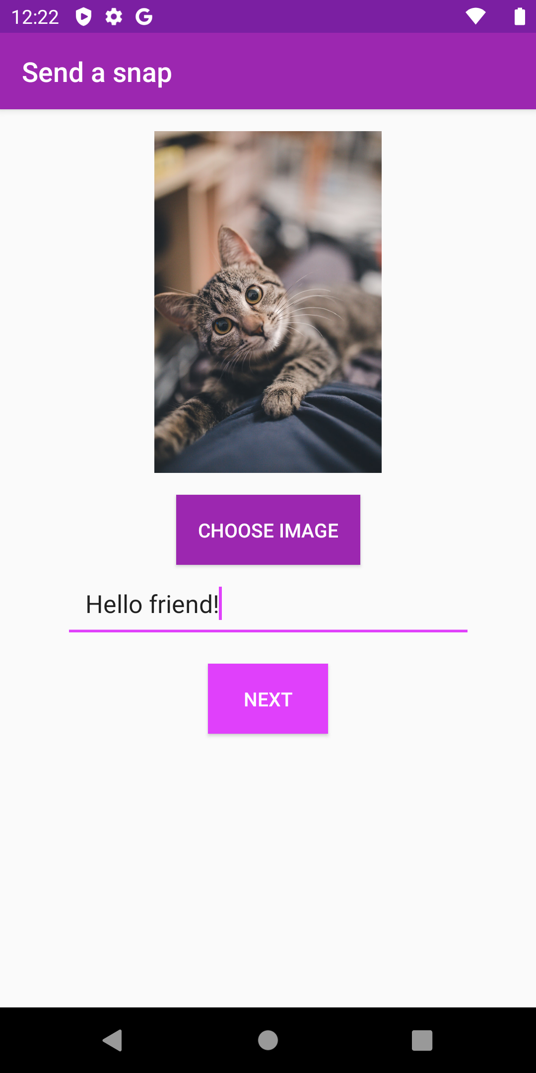 GitHub - mfrancetic/snapchat-clone: SnapchatCloneApp for The Complete Android Developer Course ...