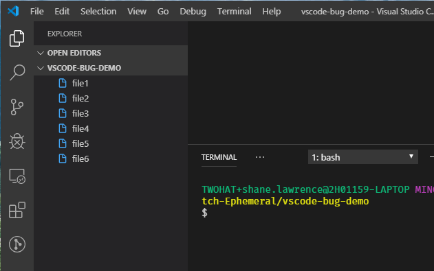 File tree stuck in a dimmed state · Issue #81981 · microsoft/vscode ...