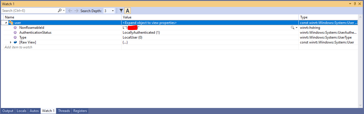 VSIX debug visualizer fails for enum properties in Watch 1 tab · Issue #629 · microsoft/cppwinrt ...