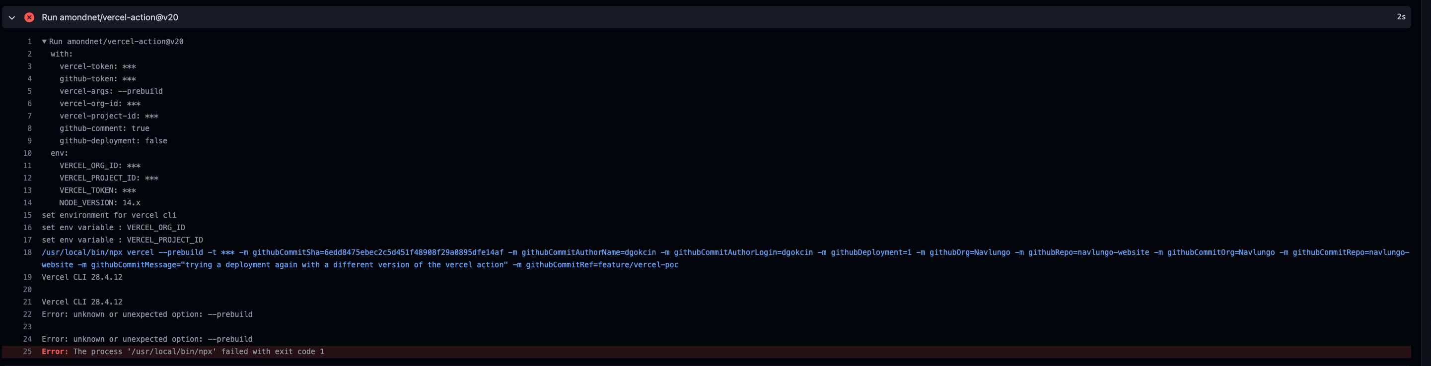 Deployment returns 404 page · Issue #140 · amondnet/vercel-action · GitHub