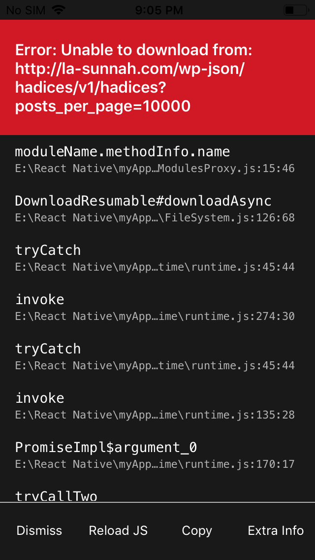 Internet connection interruption during download · Issue #7755 · expo/expo · GitHub