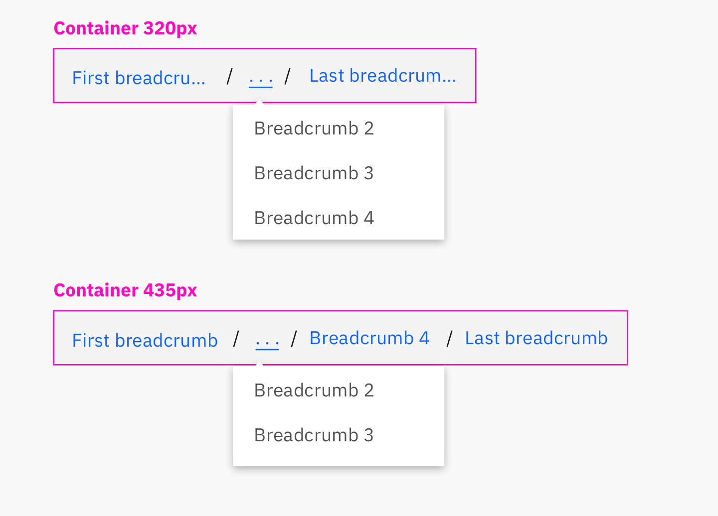[Breadcrumb] Truncated items support · Issue #4815 · carbon-design-system/carbon · GitHub