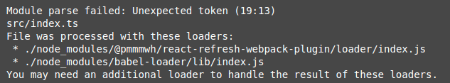 Webpack Error · Issue 40 · Vanilla Extract Cssvanilla Extract · Github 4871