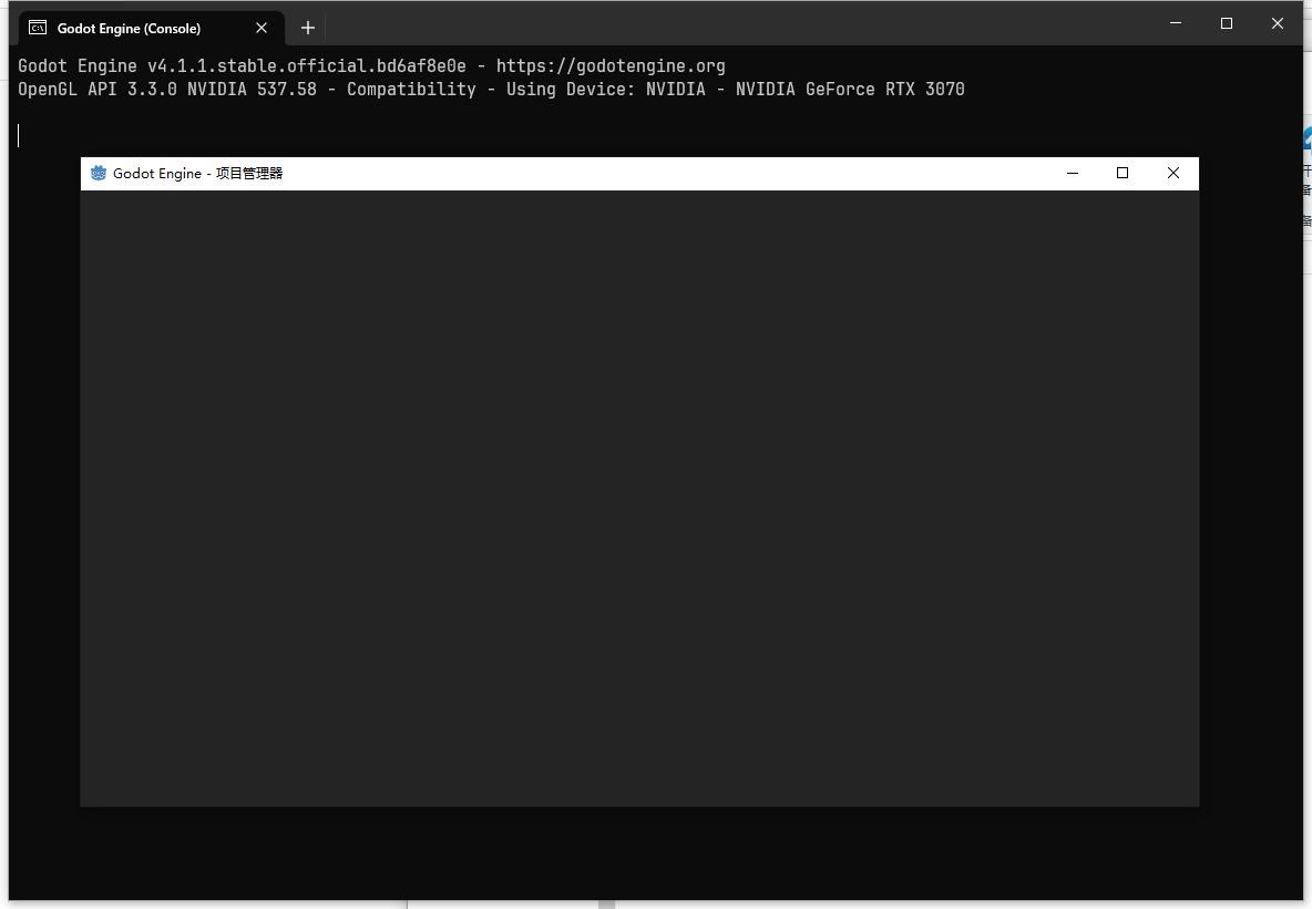 All Godot related programs have a black screen · Issue #83307 · godotengine/godot · GitHub