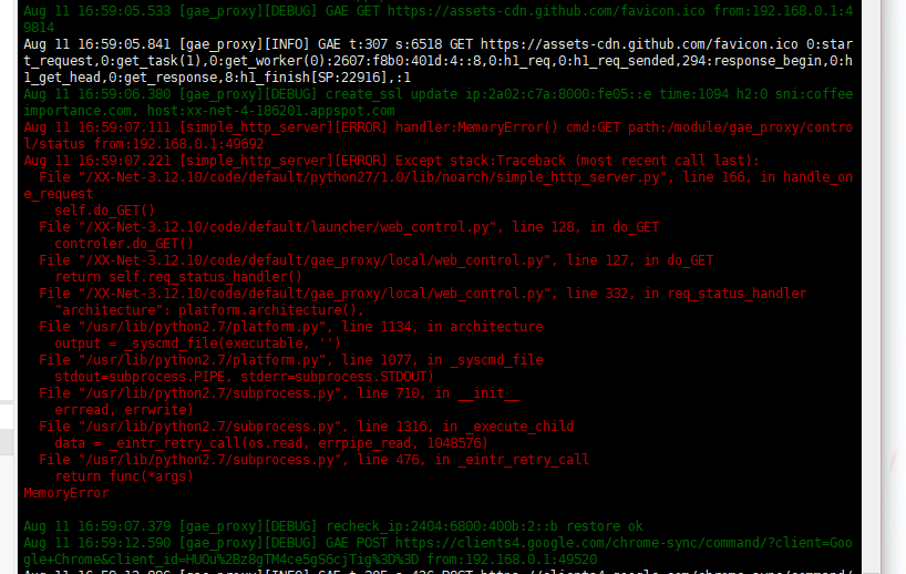 成功在梅林rom的路由器上运行成功 · Issue #11293 · XX-net/XX-Net · GitHub