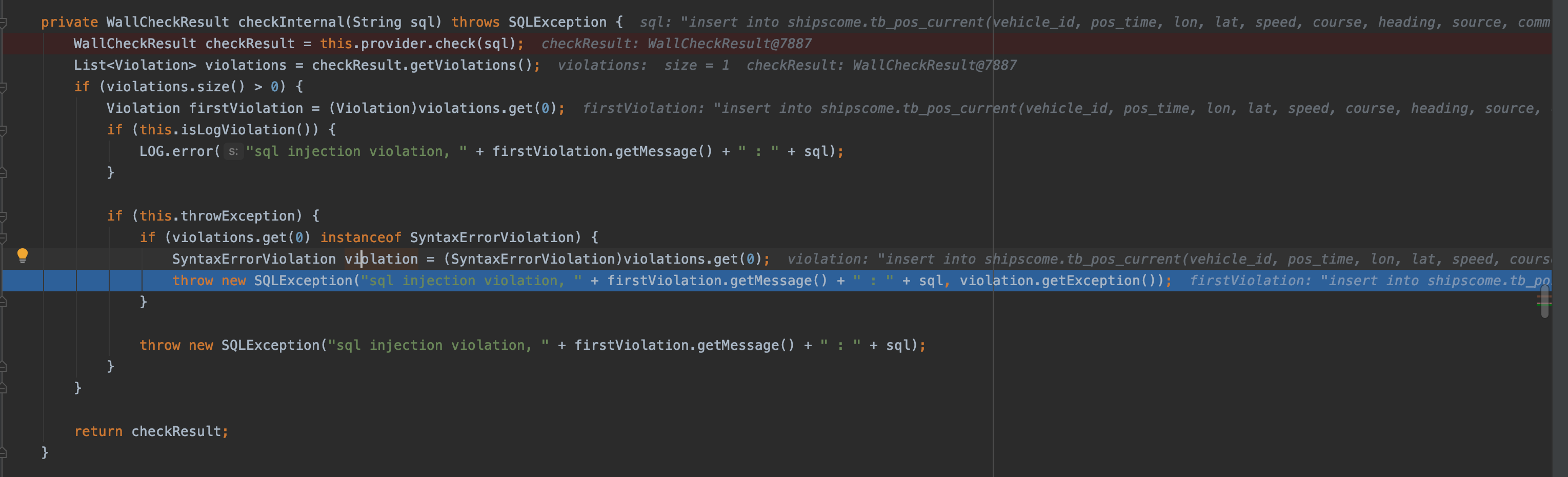 com.alibaba.druid.wall.WallFilter进行语法检查 postgresql的DO UPDATE SET xxx = xxxx where xxx > 1语法不通过问题 ...