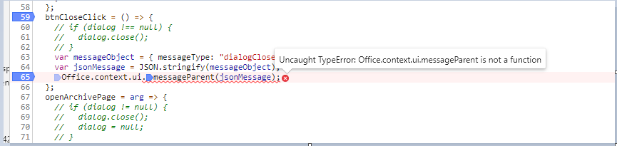 How to use dialog API with react addin · Issue #455 · OfficeDev ...