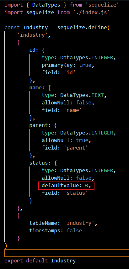 Default Value Cannot Be Updated · Issue 15192 · Sequelize Sequelize · Github