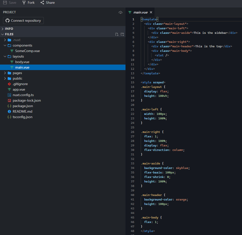 How to use nested layout in nuxt3? · nuxt nuxt · Discussion #19476 · GitHub