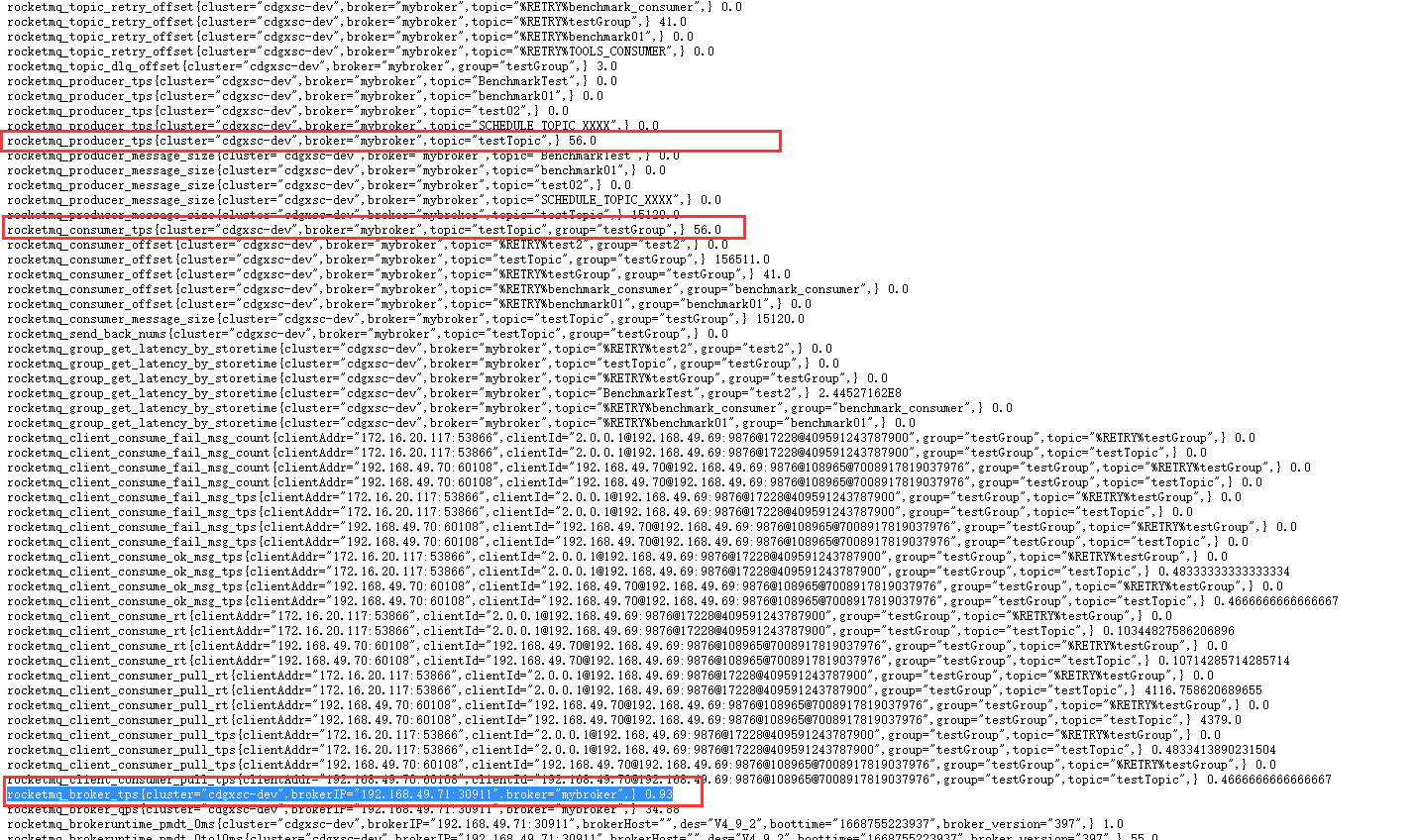 Rocketmq Consumer Tps And Rocketmq Producer Tps Error · Issue 121 · Apache Rocketmq Exporter