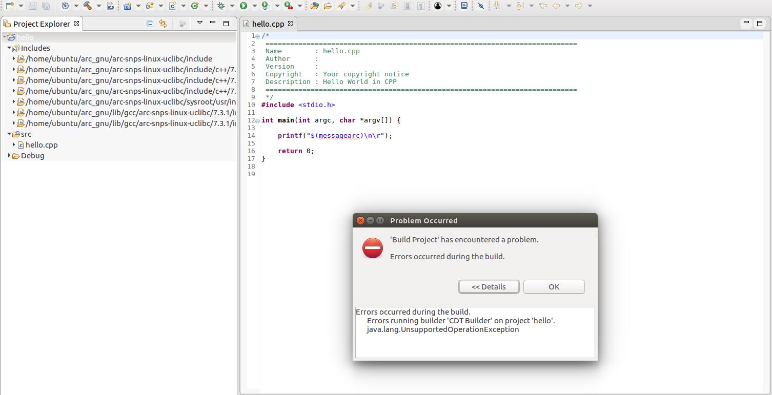 Arc Gnu Ide Toolchain Usage Issues · Issue 160 · Foss For Synopsys Dwc Arc Processorstoolchain 