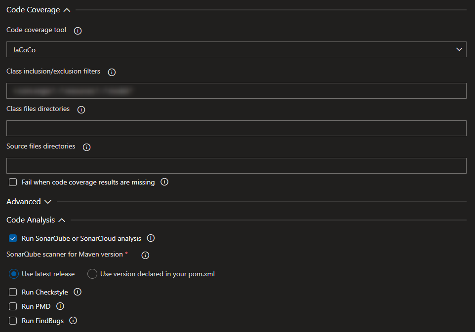 isJacocoCoverageReportXML option missing from Azure DevOps MavenV3 task ...