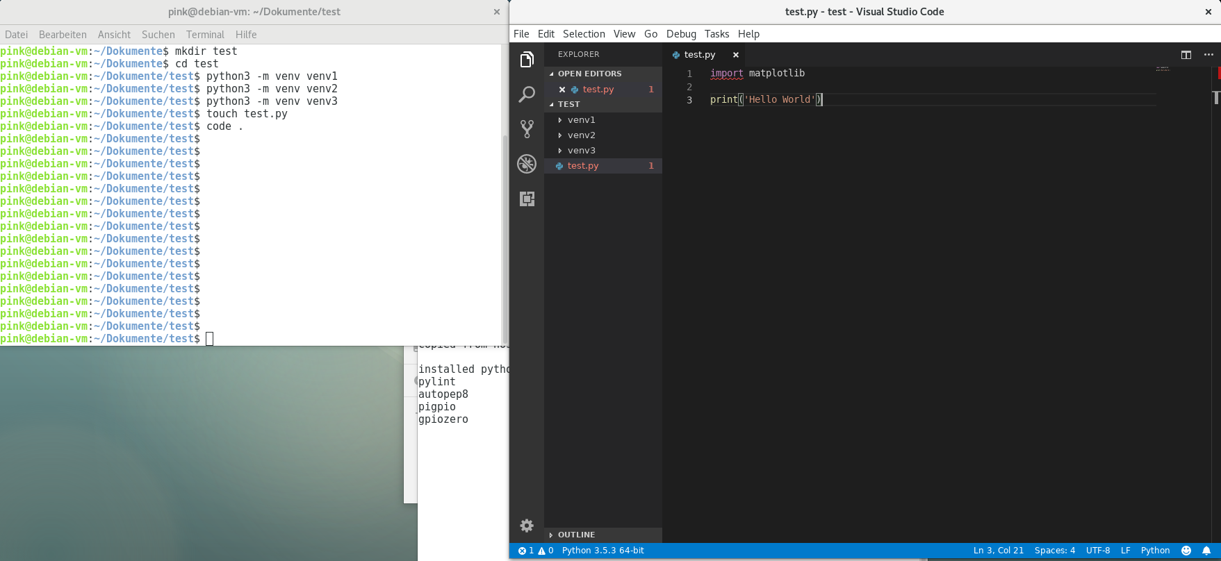 Create Separate Terminals Per Workspace · Issue 2368 · Microsoft Vscode Python · Github