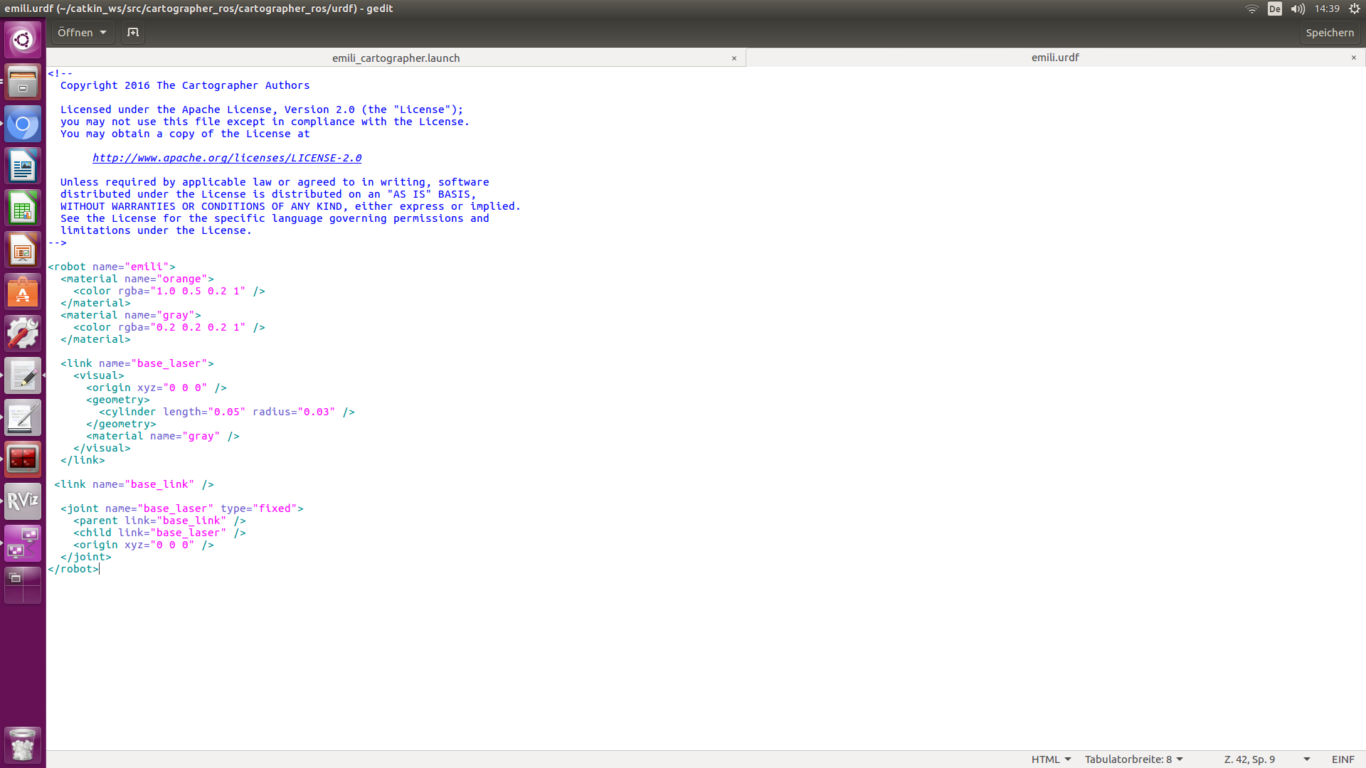 Not publishing map · Issue #1038 · cartographer-project/cartographer ...