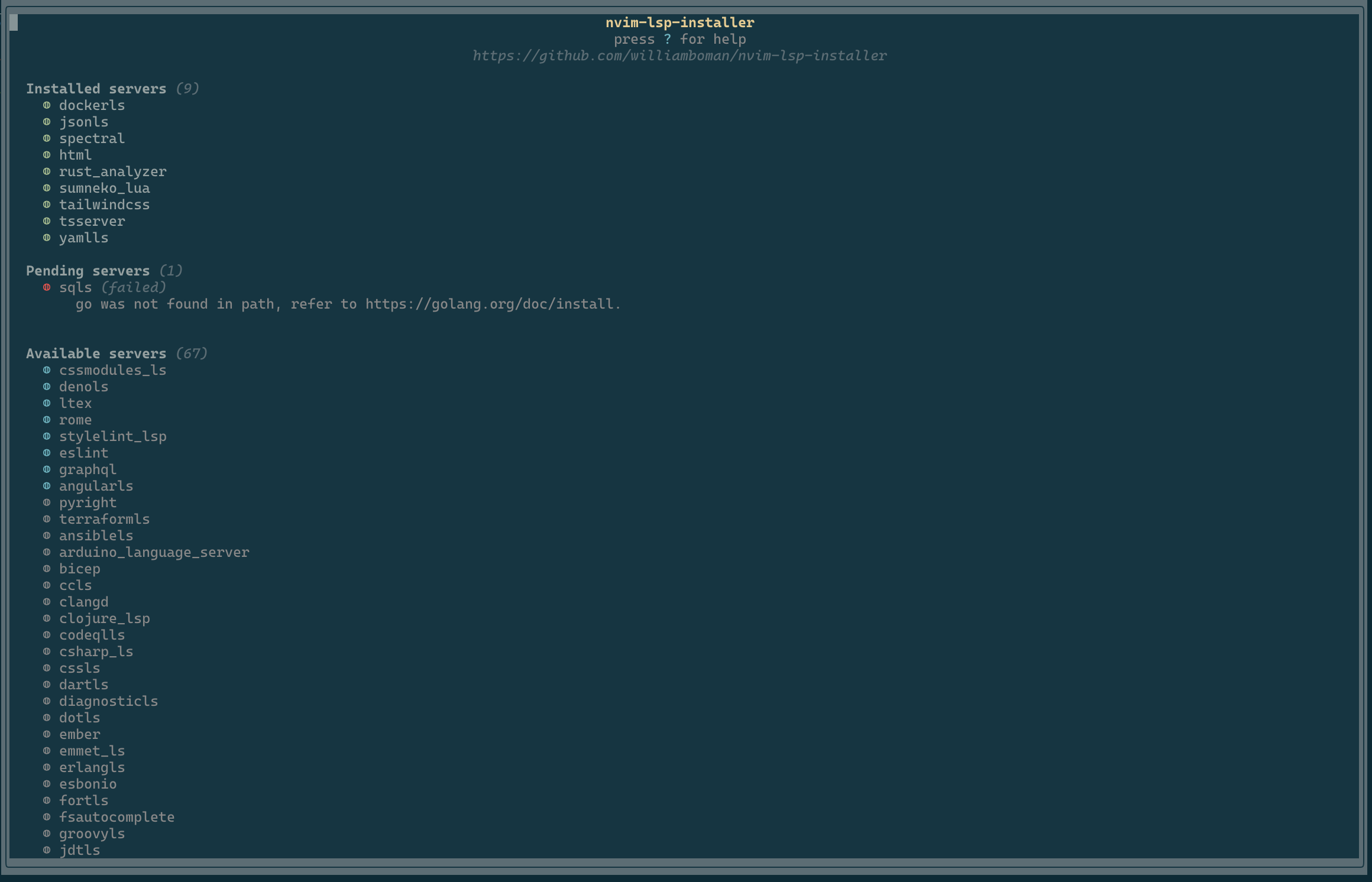 Diagnostics only ran on file opening when configured via lsp-installer · Issue #351 ...