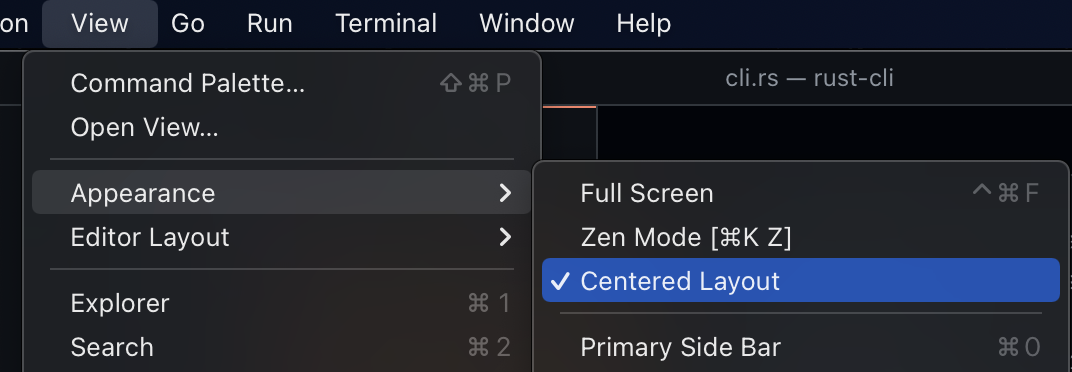 Add ability to configure centered layout from settings.json · Issue #158021 · microsoft/vscode ...