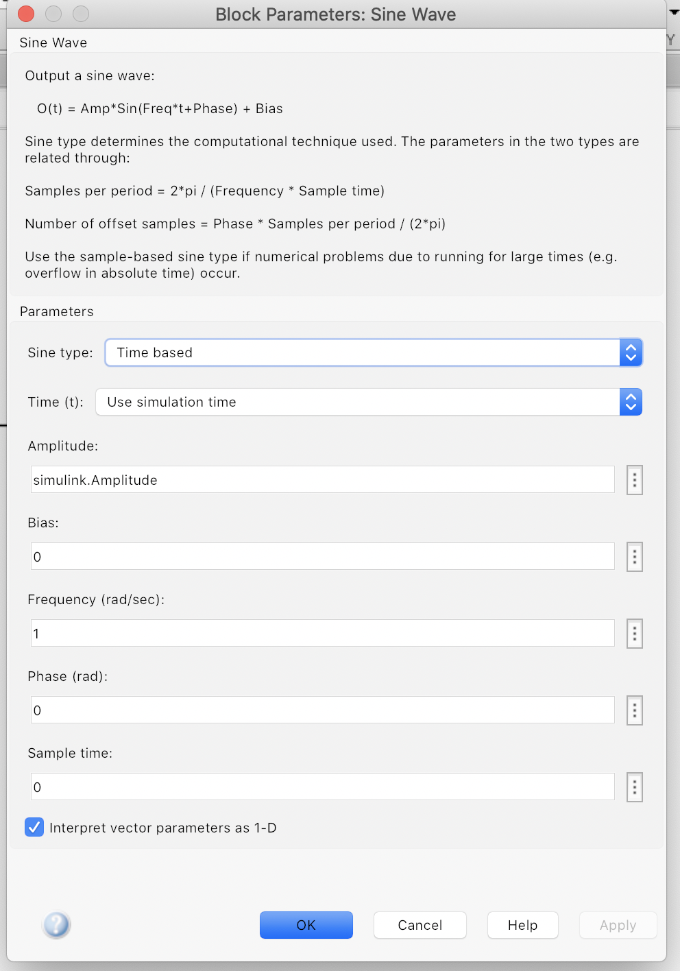 Invalid Modeldescription For Block Parameters That Are Fields Of