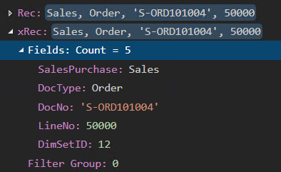 Table Subscriber OnAfterModifyEvent xRec vs Rec values · Issue #3366 · microsoft/AL · GitHub