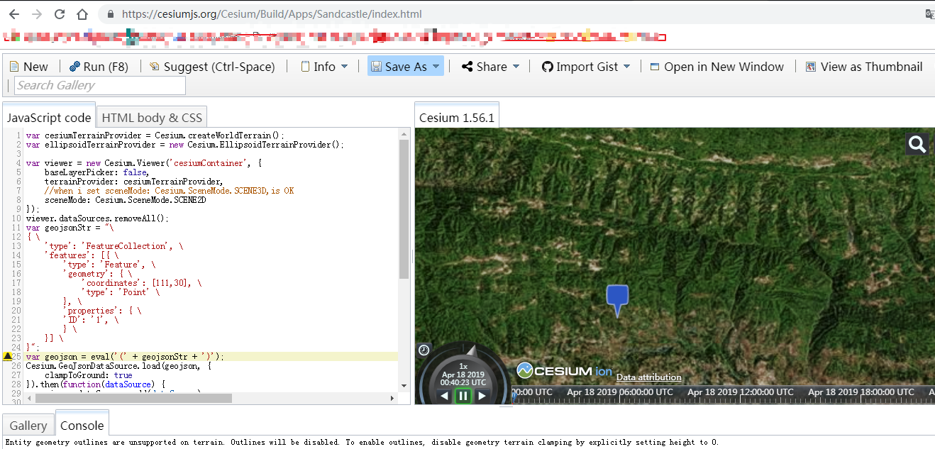 the way don't need to differentiate 2d and 3d to draw polygons clamp to ...