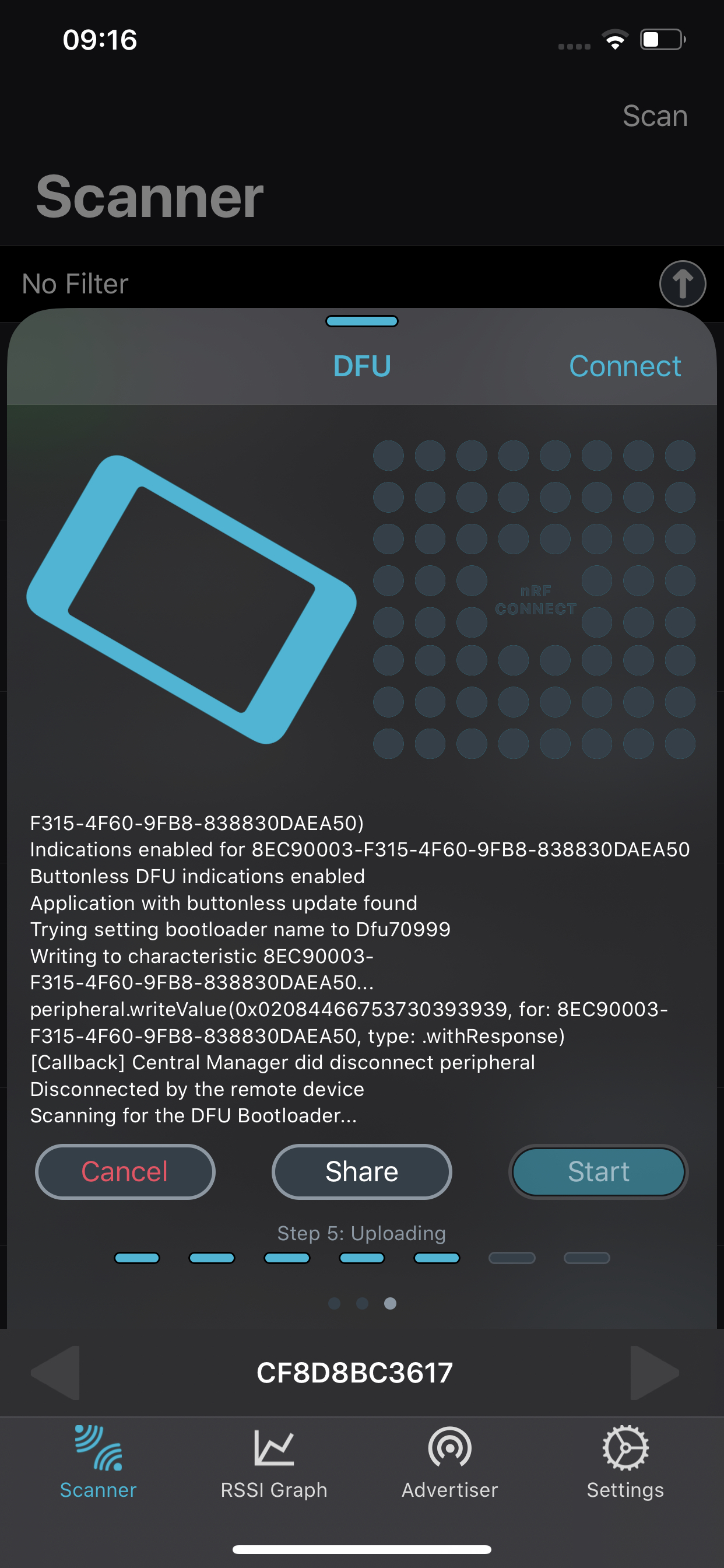 Dfu Aborted On Ios 122 · Issue 56 · Nordicsemiconductorios Nrf Connect · Github
