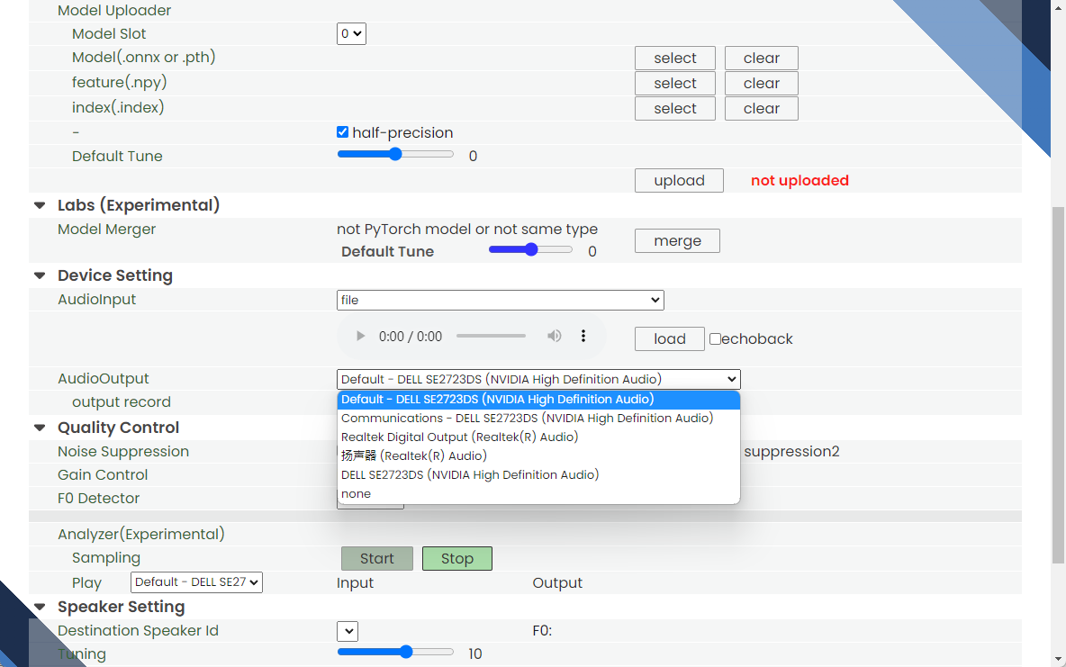 outpu result wav · Issue #215 · w-okada/voice-changer · GitHub