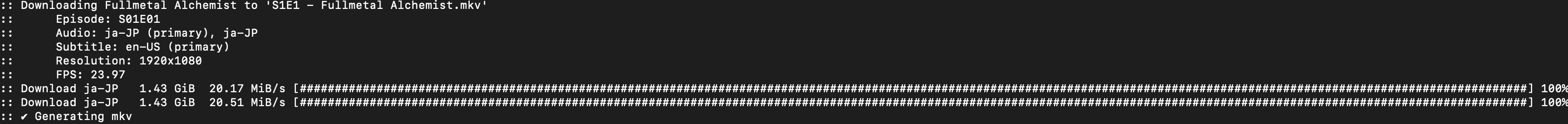 Error when archiving a series · Issue #98 · crunchy-labs/crunchy-cli · GitHub