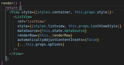 ListView is deprecated and will be removed in a future release warning. · Issue #28 · Eugnis ...