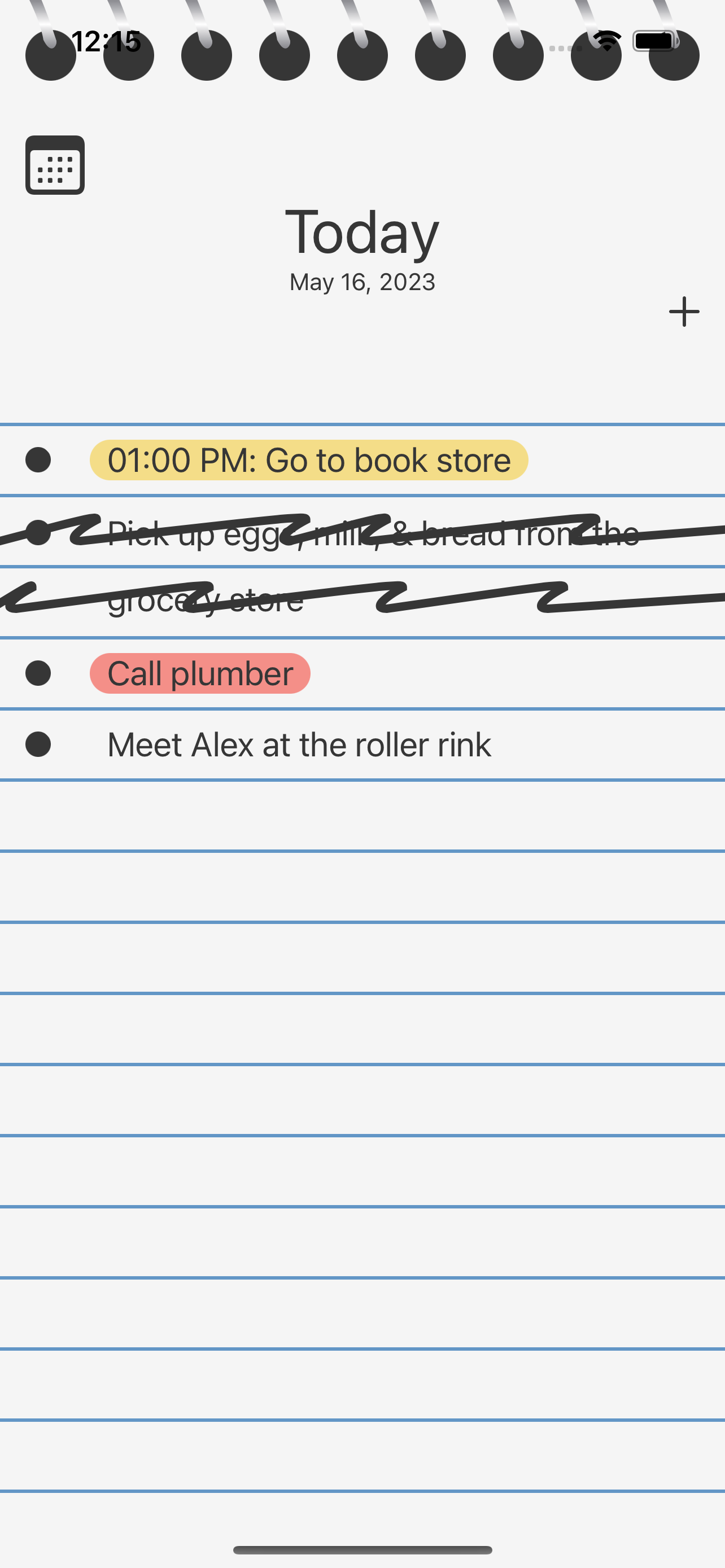 GitHub - Dhowes24/MemoBookToDo: Todo List App designed to look like ...