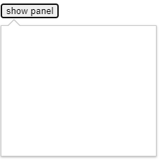 ColorPicker is not displayed inside overlayPanel correctly after the ...
