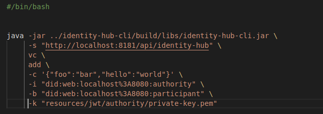 Error while adding the Verifiable credential to the Identity Hub · Issue #92 · eclipse-edc ...