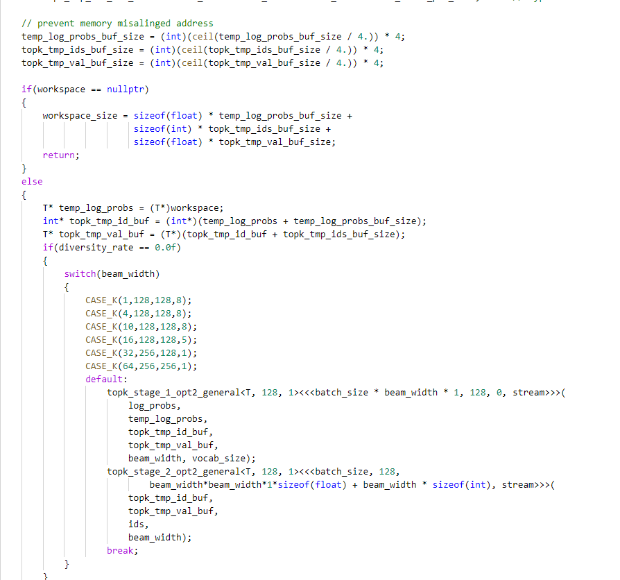 Question about GPT topk sampling · Issue #109 · NVIDIA/FasterTransformer · GitHub