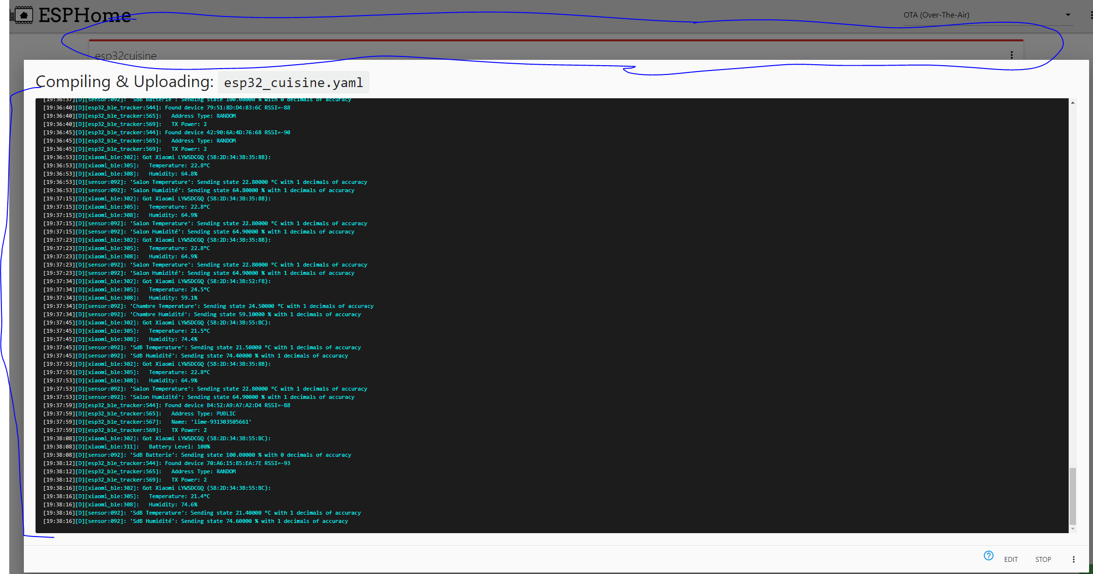 Esp32 Node Connection And Status Dropping From Green To Red After A Few Secondsminutes · Issue 4799