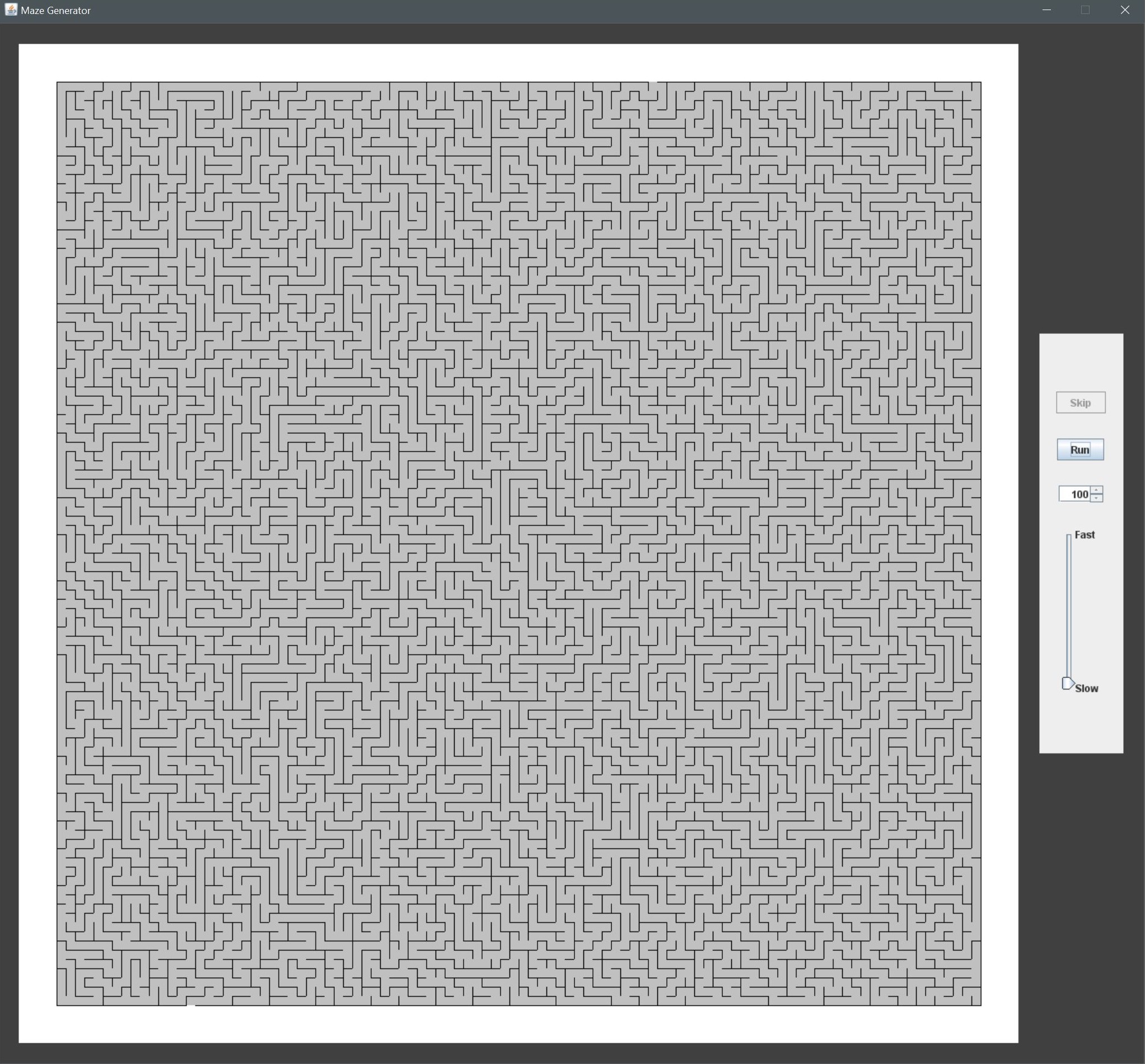 GitHub - tjulich1/Maze-Generator: Maze Generator