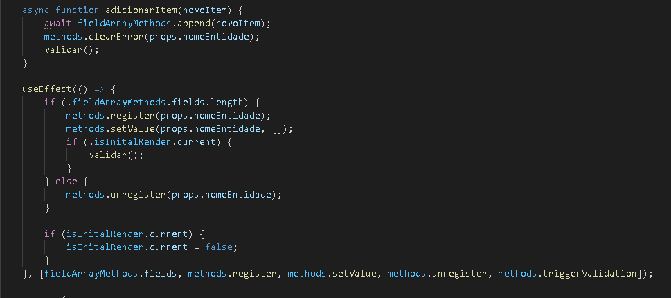 Error deleting item from fieldArray after validating with YUP · react-hook-form · Discussion ...