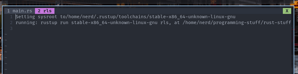 Cant get autocompletion · Issue #72 · neoclide/coc-rls · GitHub