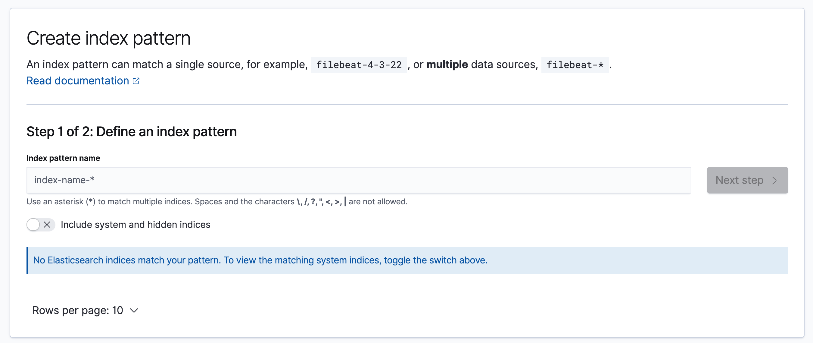 Improve text for Index Patterns UI · Issue #80781 · elastic/kibana · GitHub