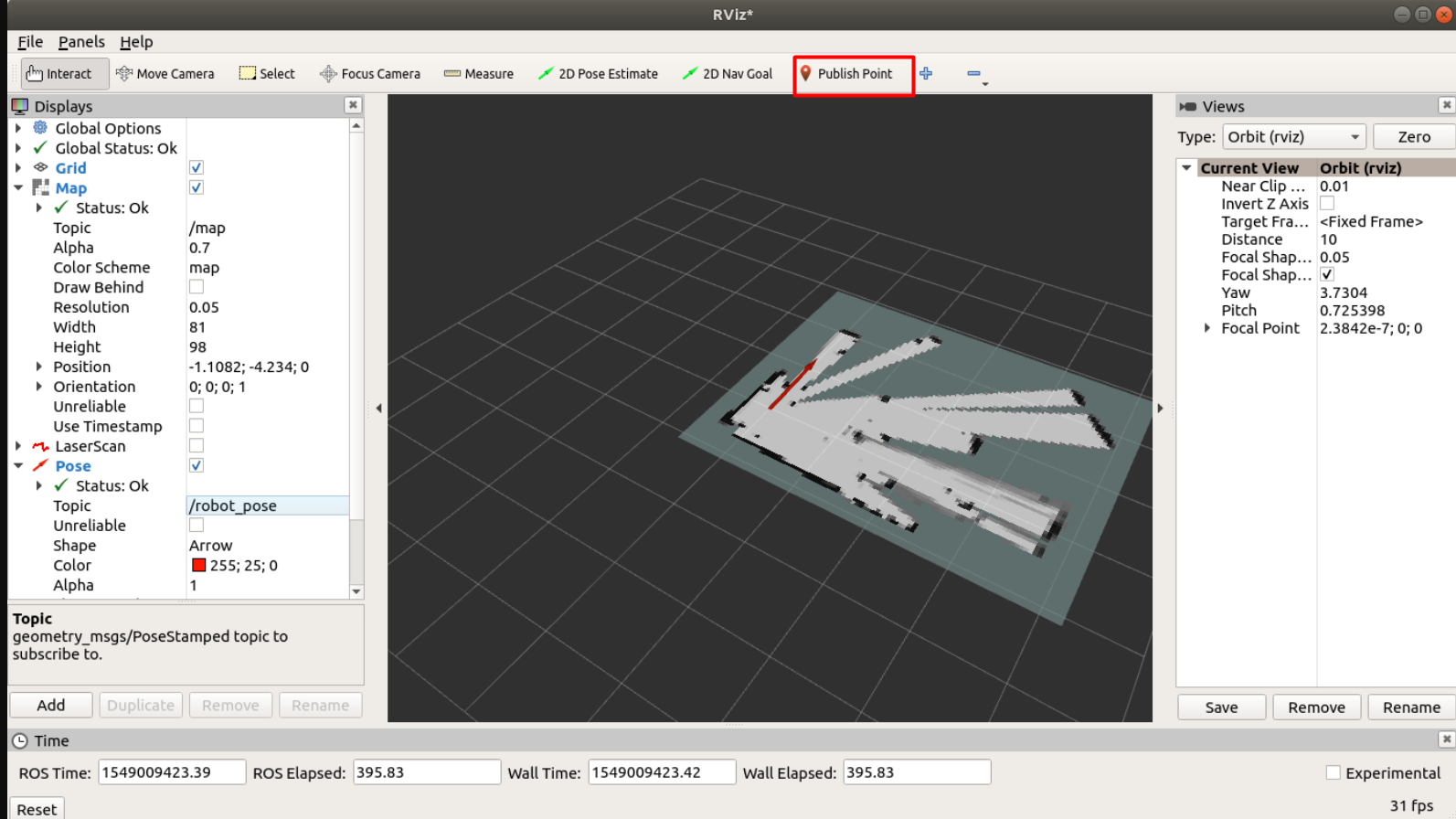 GitHub - wisnukusuma/waypoint: Record Waypoints in rviz and saved to .csv file later to use in ...