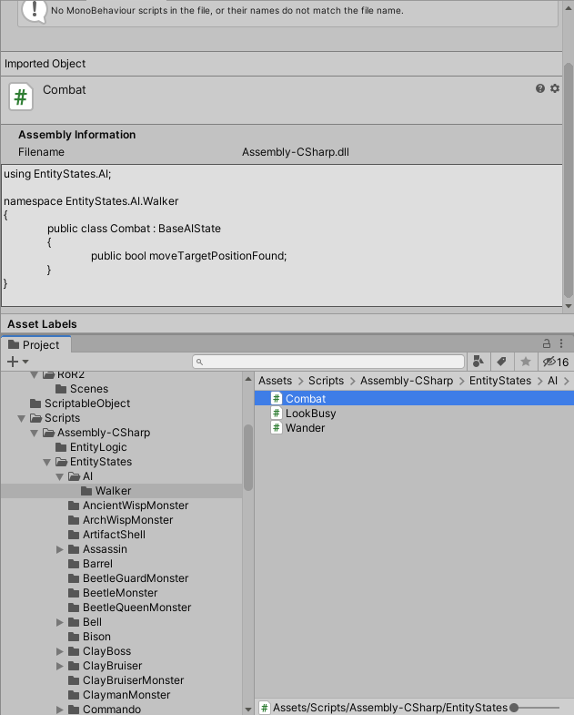 Scripts not fully exporting · Issue #627 · mafaca/UtinyRipper · GitHub