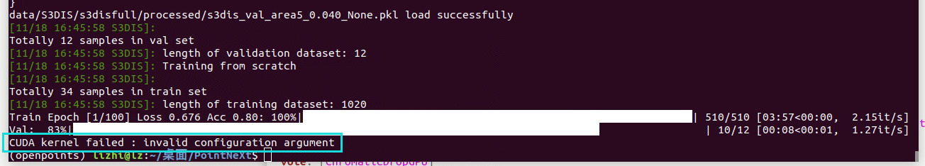 Why didn't I generate a predicted point cloud after testing? · Issue ...