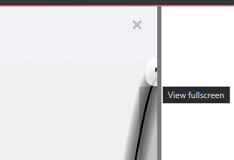 Overlap of the streamlit menu bar and 'close full image' buttons ...