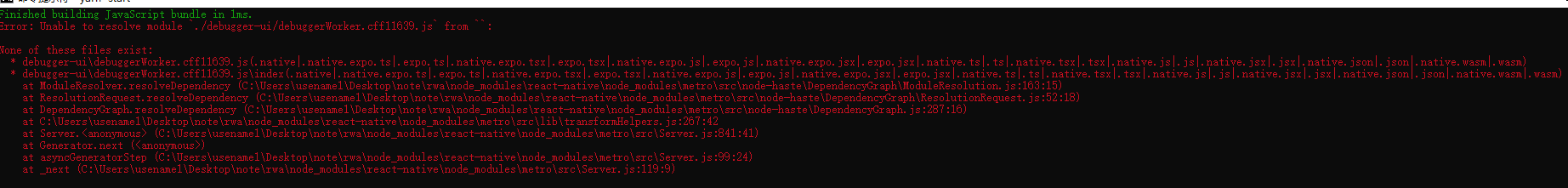 Turn on debug mode and the console reports an Error · Issue #11689 ...