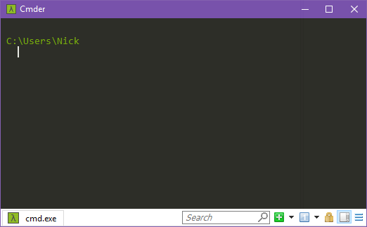 Prompt (λ) is same color as background · Issue #1554 · cmderdev/cmder · GitHub