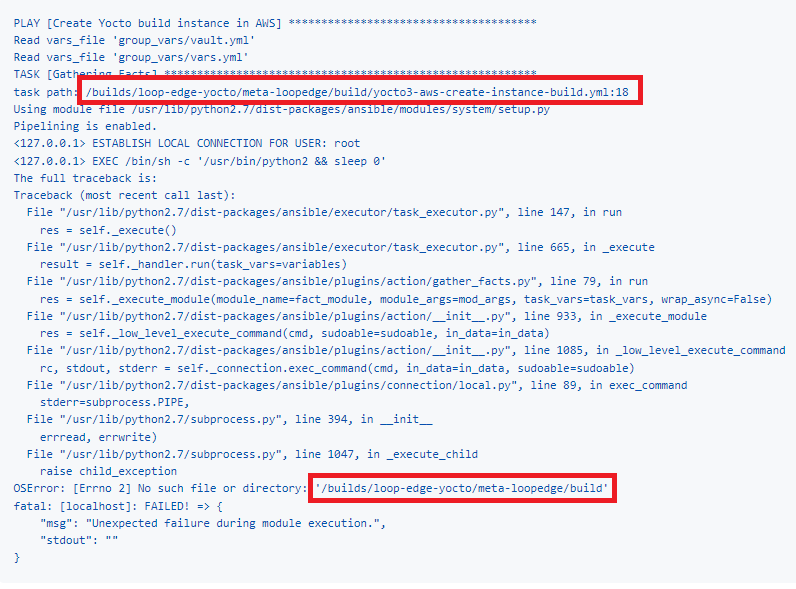 Ansible crashes when gathering facts · Issue #76656 · ansible/ansible · GitHub